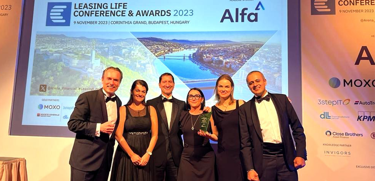 DLL wins Leasing Life 2023 Circular Economy Model Award